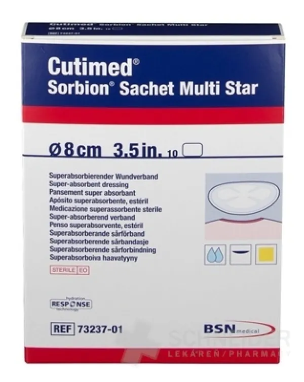 Cutimed Sorbion Sachet Multi Star | Schneider Apotheke